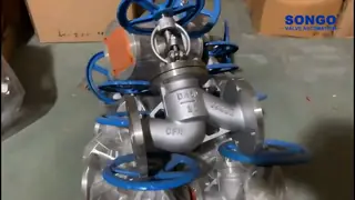 ss304 cf8 flange end globe valve dn50 2inch api ansi 150lb ptfe sealing