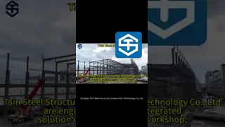 prefabricated steel structure warehouse for industrial q235b q355b astm a36