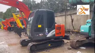 original japan used hitachi zx60 mini crawler excavator with hydraulic thumb
