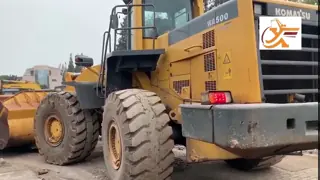 heavy duty used komatsu wheel loaders wa500-3 long lasting energy efficient