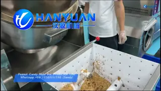 nuts bar sesame candy peanut chikki production line