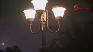 crystal pendant ip65 led solar garden light waterproof patio accent lamp