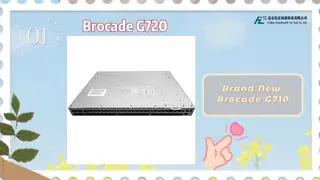 64 port fibre channel switch 64gb 4.096tb/s brocade g720
