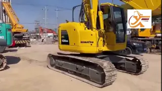 pc128us-8 used komatsu excavator hydraulic thumb mini crawler excavator