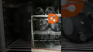 24 Cores Waterproof IP65 Fiber Optic Splice Closure with 2 In 2 Out Ports Dome Type