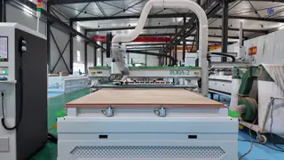 fully automatic dual station cnc nesting machine 60m/min speed 3050x1830mm processing size