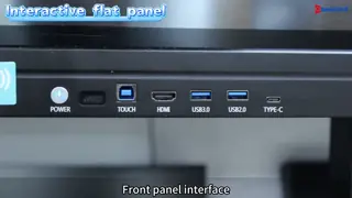 Wi-Fi 6/5G Support Wireless Projection 9pcs Screen Interactive Smart Board