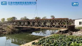 standard or customized trestle bridge bailey bridge low maintenance