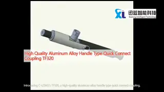 tf320 series high quality aluminum alloy handle type quick connect coupling