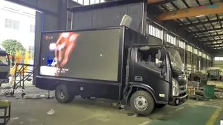 forland led stage truck gasoline advertising event stage mobile truck