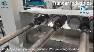 interior automatic pipe polishing machine 89mm small diameter pipe surface polisher