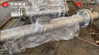 ped 2014/68/eu & asme u stamp certified bem exchanger, asme sb338 gr.2 for chemical cooling