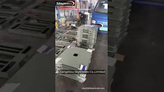 500kg platform floor scale for  waste sorting