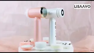 6in1 electric facial cleansing brush 1000mah 3 speed electric face brush
