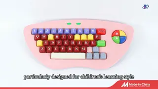 children's learning style color keyboard with large keys k700