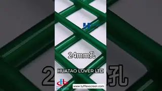 tufflex polyurethane coated wire rope screen 2mm square aperture for quarry screening