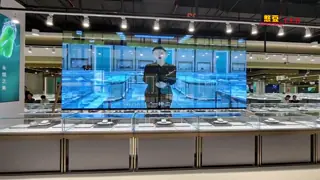 high transparency led grille screen ip40 5v smd2020 high protection grille window