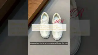 ultra light white leather sports shoes comfortable cowhide sneakers with rubber sole