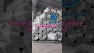 corrosion resistance galvanized pipeline reinforced mesh rfsm-w ten lines