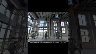 plc control centralized feeding system for low smoke halogen free material manufacturing