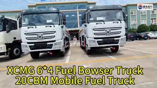 xcmg high quality 6x4 manual transmission fuel dispensing truck new mobile fuel bowser truck for oil