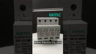 ce class b+c 12.5ka lightning arrester surge absorber high discharge current