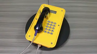 vandal resistant industrial voip phone weatherproof with lcd display screens