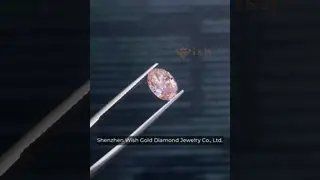 luxuryshine 1-10ct fancy pink oval lab grown diamond vvs-vs loose diamonds customized jewelry