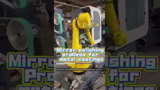 industrial automatic grinding and polishing machine for metal casting ce certified