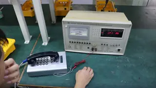 cold rolled steel vandalism resistant analog telephone for hospital