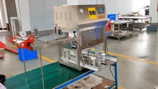 aluminum foil bowl stainless steel tray sealing machine automatic tray sealer