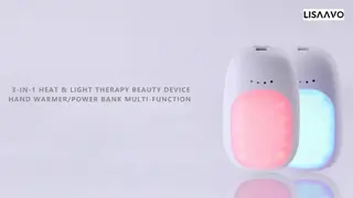 10w led hand warmer battery charger 5200mah 3.7v handwarmer powerbank