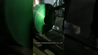 automatic pet strap winder 5kw 300mm paper tube in packaging