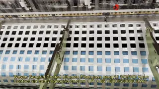 astm iso fiberglass road geogrid 120 kn/m , geogrid for retaining wall reinforcement