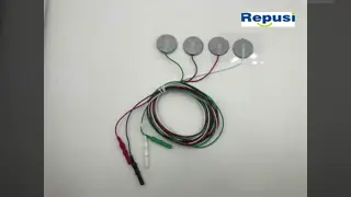 pre-gelled ekg ground self adhesive electrodes / tab diagnostic electrode