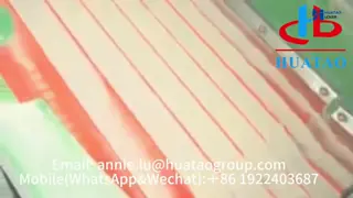 1040x700mm 0.045mm orange polyurethane screen for glass raw materials