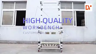 connected esd safe workstation aluminium profile for assembly table