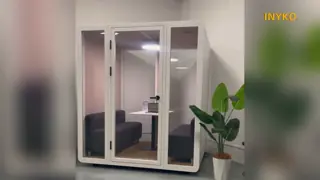 customizable stc35db high soundproofing level office pod soundproof booth