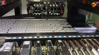 automatic 8 heads pick and place machine production line pcb assembly machine