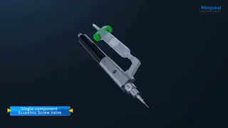 high precision volumetric valve ccm  fpc pad fluid dispensing valve