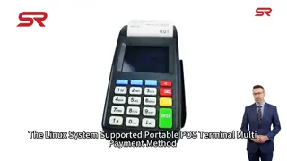 linux system supported pos handheld terminal multi payment method device