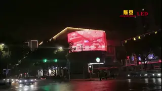 hd p4 indoor ultra thin led transparent film screen for led billboard display