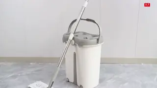 new microfiber wet and dry self wash dry mop and bucket set 1.25m mop length