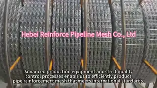 galvanized concrete weight coating mesh 2.7mm wire 10 lines 140m