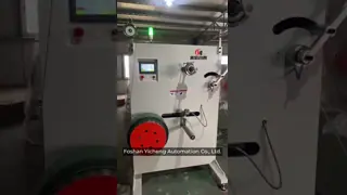 350kg pet strap winder high speed strap winding machines double station