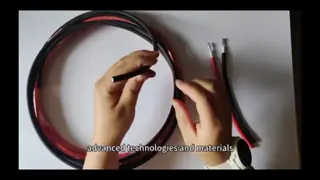 tinned copper xlpo jacket photovoltaic solar cable flame retardant pv cable hiz2z2-k