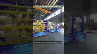 large industrial circulation fan offering exceptional ventilation performance in industrial settings