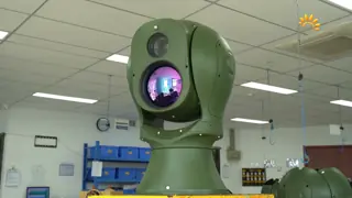 50mk thermal surveillance system with 10km border security aluminum alloy housing
