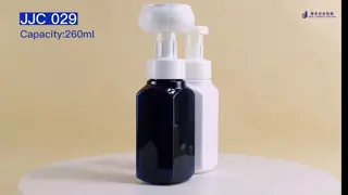 pet 260ml empty plastic bottles frosted liquid soap plastic bottle cosmetic