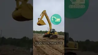 the komatsu pc450 excavator used the 45 ton excavator comes from chinese factory